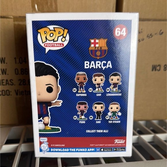 Funko | Toys | Funko Pop Football Soccer Fc Barcelona Lewandowski ...